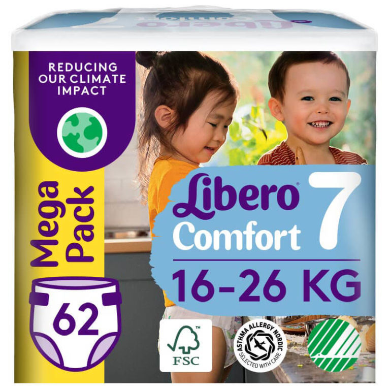 Libero Comfort 7 Nadrágpelenka (16-26 kg) 186 db Másfél havi csomag ...